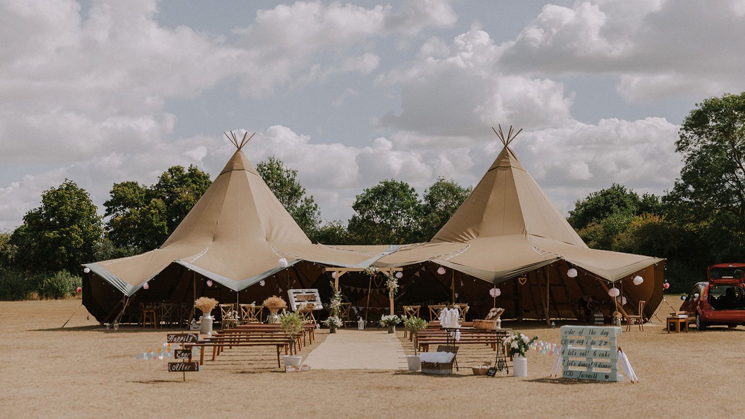 Tipi Hire For Events | Giant Tipi Hire | Events Under Canvas