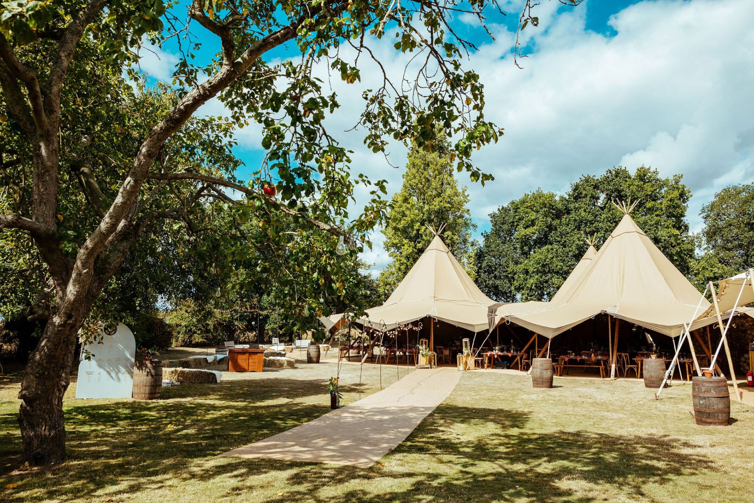 Tipi Hire For Events | Giant Tipi Hire | Events Under Canvas