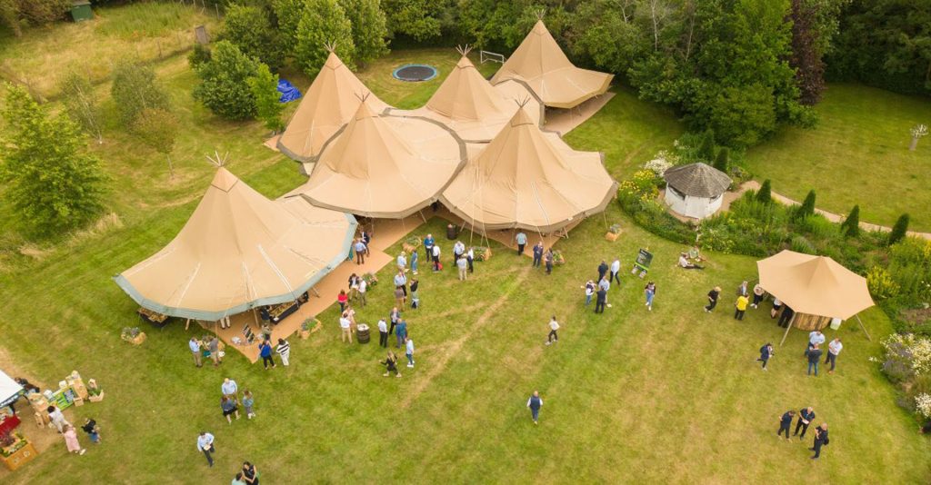 Tipi Hire For Events | Giant Tipi Hire | Events Under Canvas
