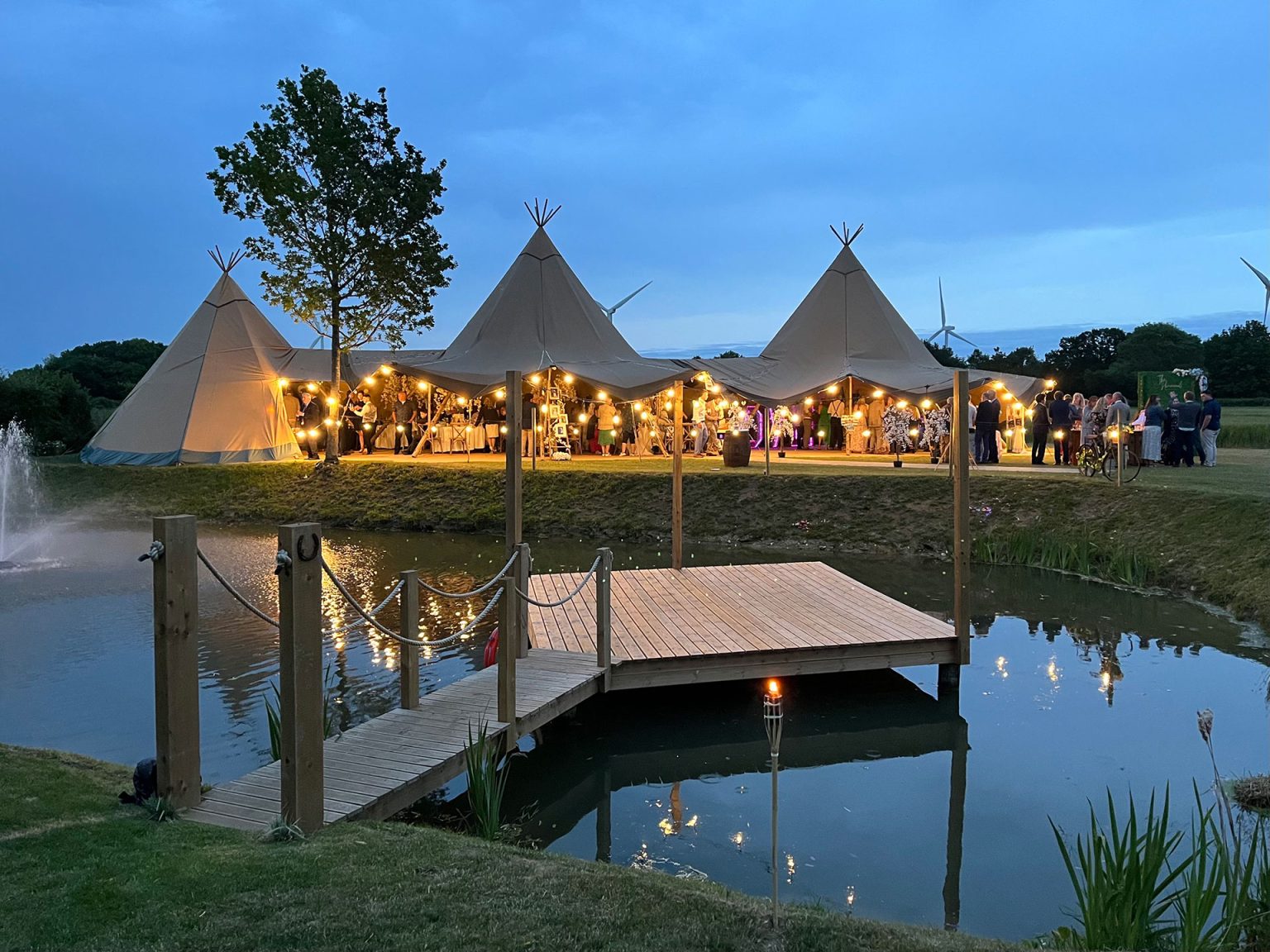 Tipi Hire For Events | Giant Tipi Hire | Events Under Canvas